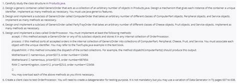 Solved Carefully Study The Class Structure In Chegg