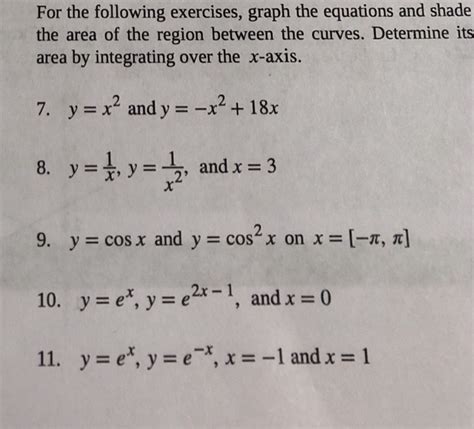 Solved For The Following Exercises Graph The Equations And Chegg