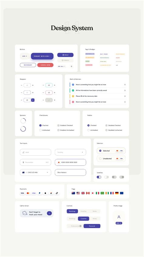 Hello Coach Bocchis Ui Kit Dashboard Design In 2025 Ui Ux Design Ux Design Principles
