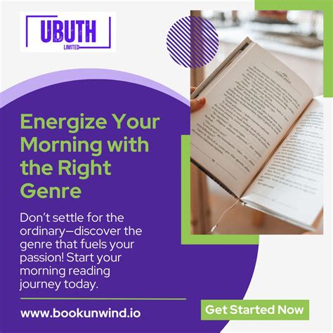 Morningroutine Readinghabit Genreexplorer Bookstolove Findyourpassion Ubuth Limited