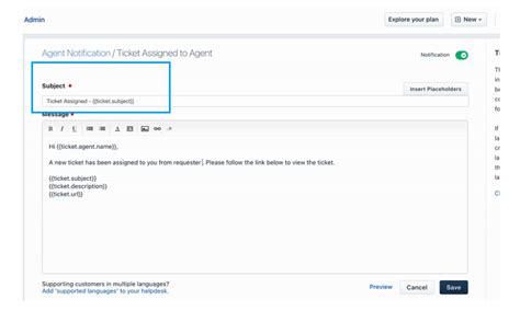 Freshservice Subject Field Format Freshworks Community