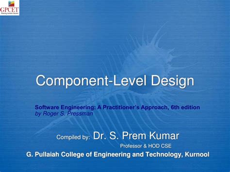 ppt component level design principles and practices powerpoint