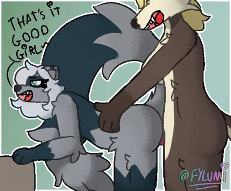 Rule 34 Anthro Badger Bent Over Dialogue Domestic Ferret Duo Female Female Penetrated Femlumi