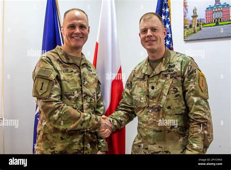 Maj Gen John V Meyer Iii Commanding General Of The 1st Infantry