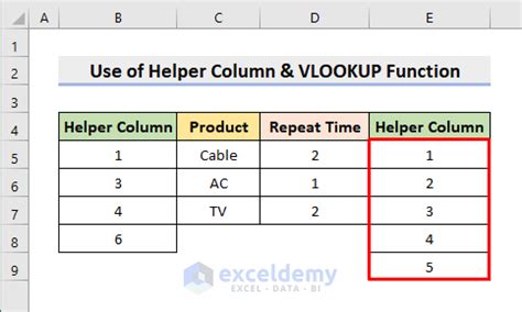 How To Repeat Cell Value X Times In Excel 7 Easy Methods