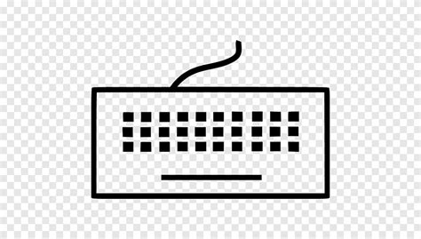 Computer Keyboard Computer Icons Button Text Rectangle Png PNGEgg