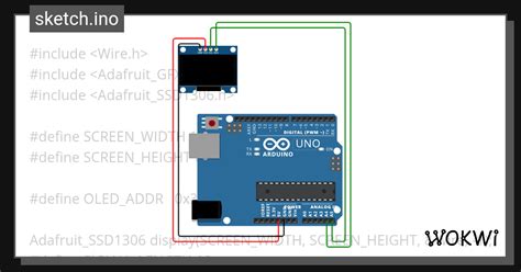 Display Binary Signal On Oled Wokwi Esp32 Stm32 Arduino Simulator