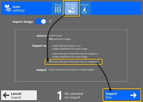 When Inserting An Rcp With A Scan Location Containing Only Panoramas Nothing Is Displayed In Revit