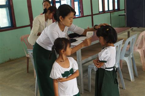 မိုင်းခတ်မြို့နယ်တွင် အသက် ၅ နှစ်မှ ၁၂ အထိ ကျောင်းသား၊ ကျောင်းသူများအား