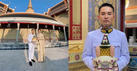 เดย์ ไทเทเนี่ยม ควง น้ำหวาน เขมจิรา รับพรสิริมงคลสูงสุดของชีวิตคู่