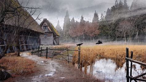 Rainy Winter Day Wallpapers Wallpaper Cave