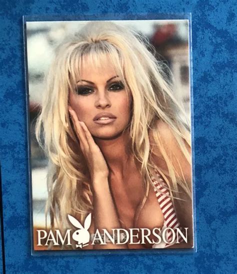 1996 Pamela Anderson Playboy Trading Cards 3 Card Lot Rare 8000