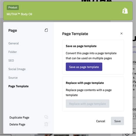 Page Templates