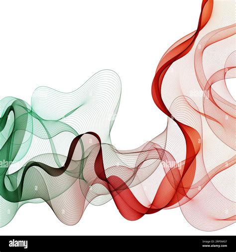 Abstract Colorful Wave Pattern Vector Design Element Colorful Wave