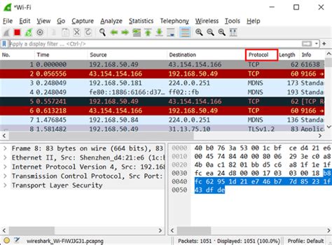 how to read traffic in wireshark