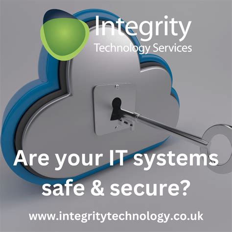 Integrity Technology Services Ltd On Linkedin Itsupport Cybercrime