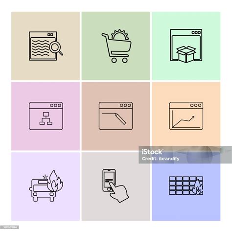 카트 Dropbox 윈도우 Ui 레이아웃 웹 사용자 인터페이스 기술 Eps 아이콘 설정된 벡터 그래프에 대한 스톡 벡터 아트 및 기타 이미지 Istock
