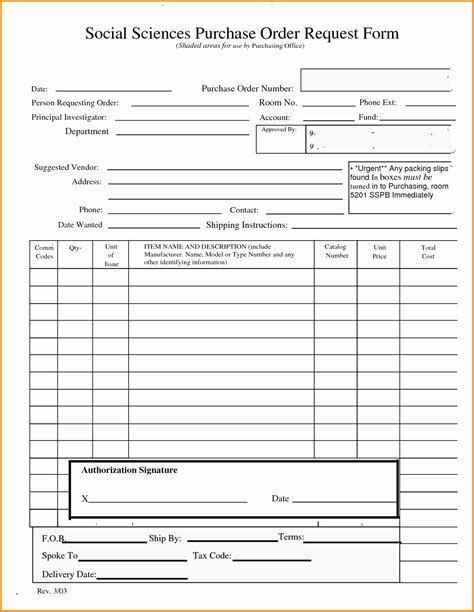 50 Purchase Order Tracking Excel Spreadsheet Ufreeonline Template