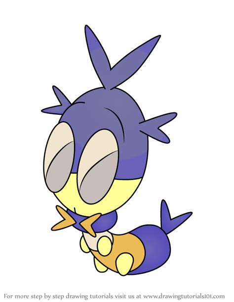 How To Draw Blipbug From Pokemon Pokemon Step By Step