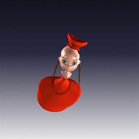 3d Alien Girl Female Woman Model