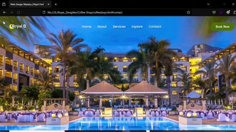 Royal Web Designer On Linkedin Create A Responsive Hotel Website With Html Css And Javascript