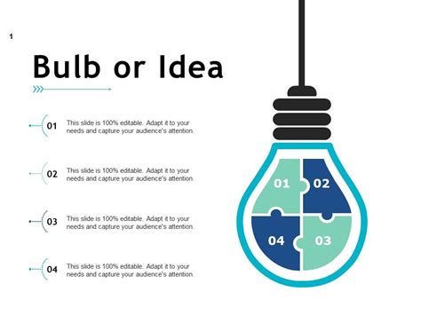 Bulb Or Idea Technology Ppt Powerpoint Presentation Outline Gridlines