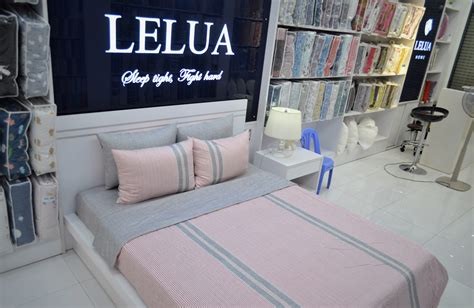 Lụa Sọc đỏ đôi Lelua Vn