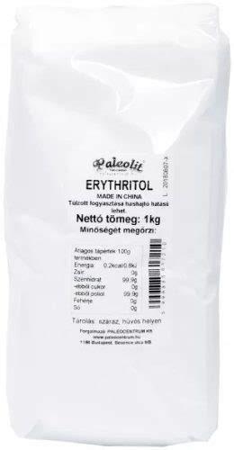 Paleolit Erythritol Eritrit 1kg Vitalnatural Webáruház