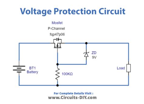 Over Voltage And Reverse Voltage Protection Circuit