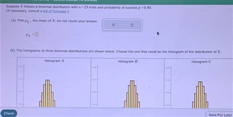 Solved Suppose X Follows A Binomial Distribution With N Chegg Com