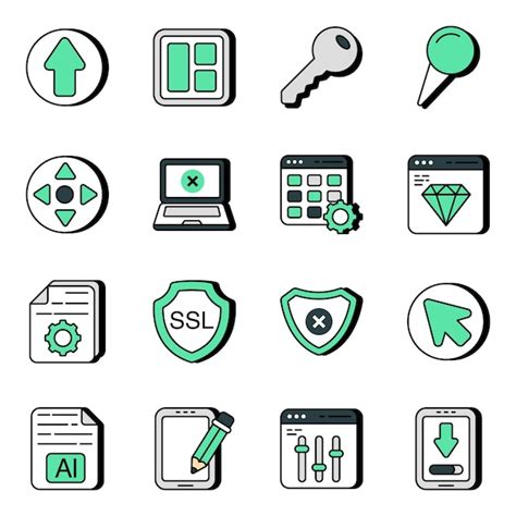 Premium Vector Pack Of Ui And Ux Flat Icons