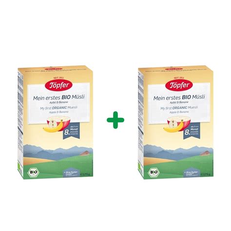 Pachet Topfer Bio Organic Primul Meu Musli 175 G Topfer