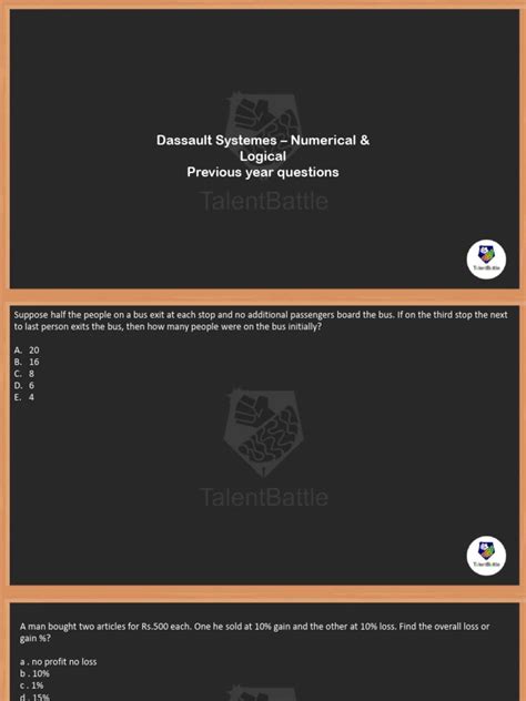 Logical And Numerical Puzzles Quiz Pdf