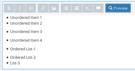 Ordered List And Unordered List Are Messed Up Issue Refactory Id Bootstrap Markdown