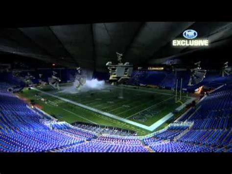 Minnesota Vikings Metrodome Roof Collapse Hq Youtube