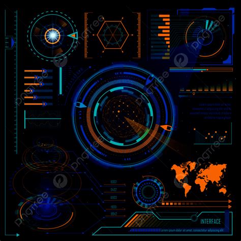 Futuristic Technology Interface Computer Computer Engineer Interface