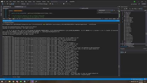 troubles building and executing npp notepad community