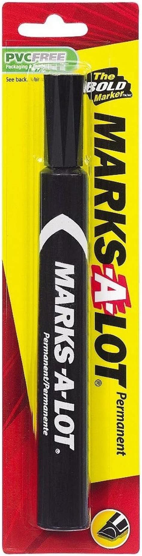 Permanent Marker Large Chisel Tip Nontoxic Per Pack Black Set Of Walmart Com