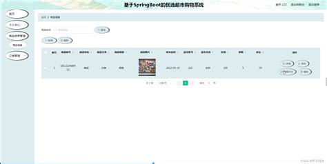 Springboot毕设项目基于springboot的优选超市购物系统890fg（javavuemybatismavenmysql