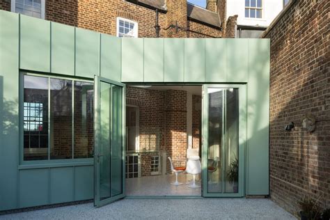 Studio Octopi Adds Mint Green Extension To Georgian House In London