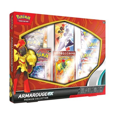 Pokemon Armarouge Ex Premium Collection Box Steel City Collectibles