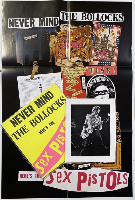 Lot 535 Sex Pistols Cuttingsvinylmemorabilia