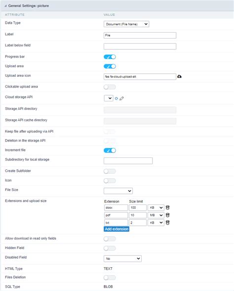 Form Document File Name Field Scriptcase Low Code Documentation