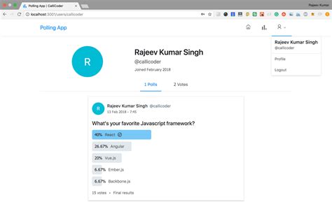 Spring Boot Spring Security Jwt Mysql React Full Stack Polling App Part Callicoder