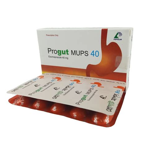 Progut Mups Mg Tablet Arogga Online Pharmacy