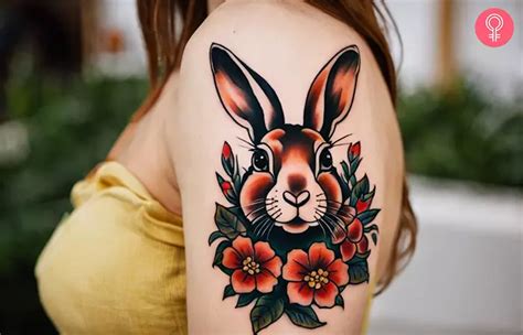 Lucky Rabbit Traditional Tattoo