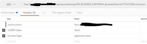 Invoking An Sap Odata Get Web Service From Postman Nokstechnotes