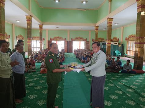 အနောက်တောင်တိုင်းစစ်ဌာနချုပ်တိုင်းမှူးမှ ရေဘေးကြိုတင်ပြောင်းရွှေ့သည့