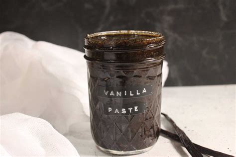 Homemade Vanilla Paste Easy Recipe She Needs Coffee