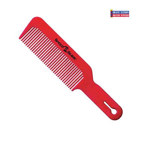 Spilo Speed O Guide Flatopper Red Comb Shave Nation Shaving Supplies®